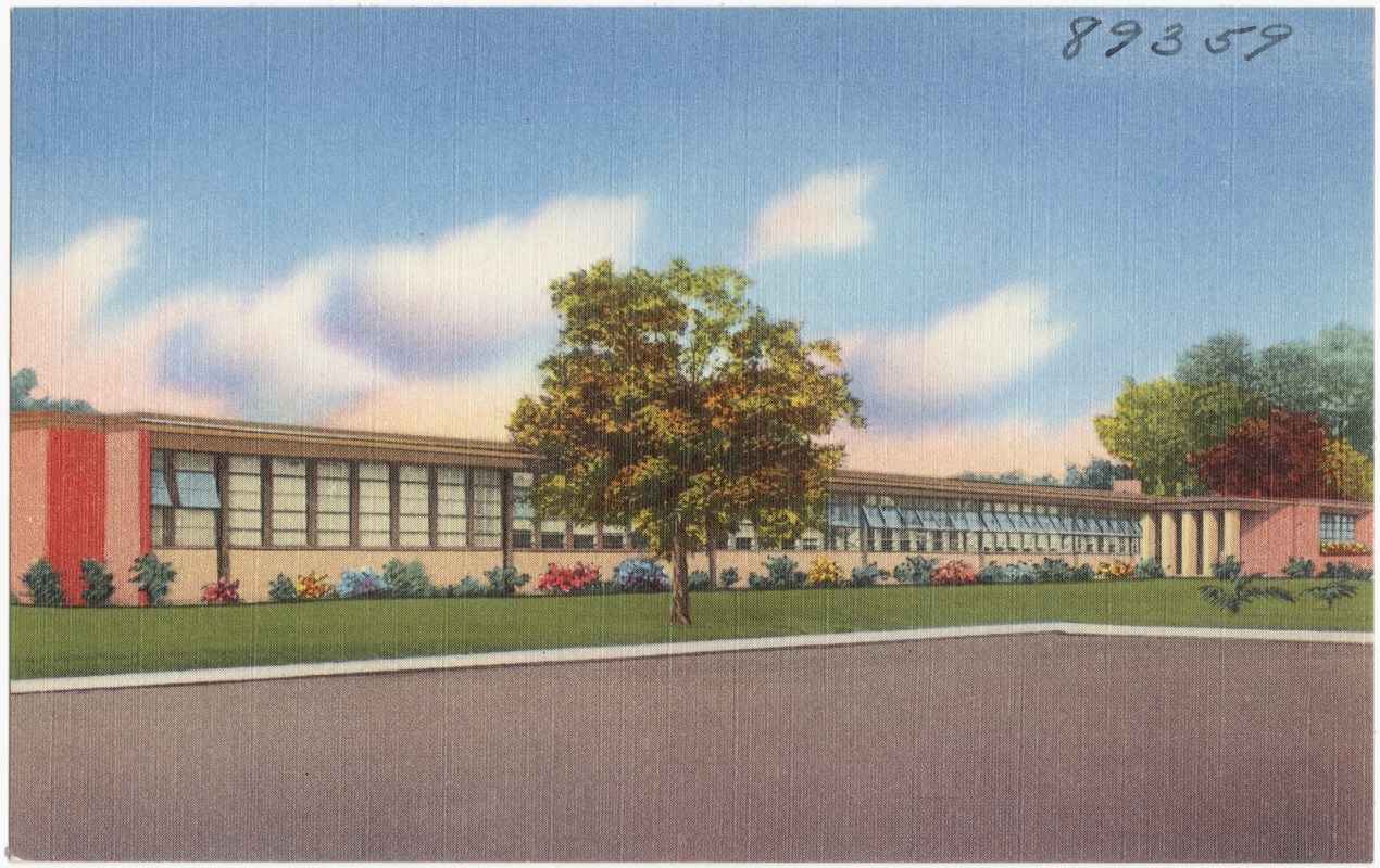 Modern Ben Milan Elementary School in Cameron, Texas. - Digital ...