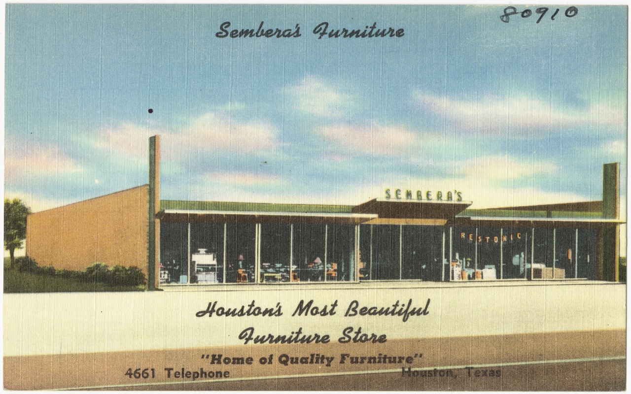 Sembera's Furniture, Houston's most beautiful furniture store, "Home of ...