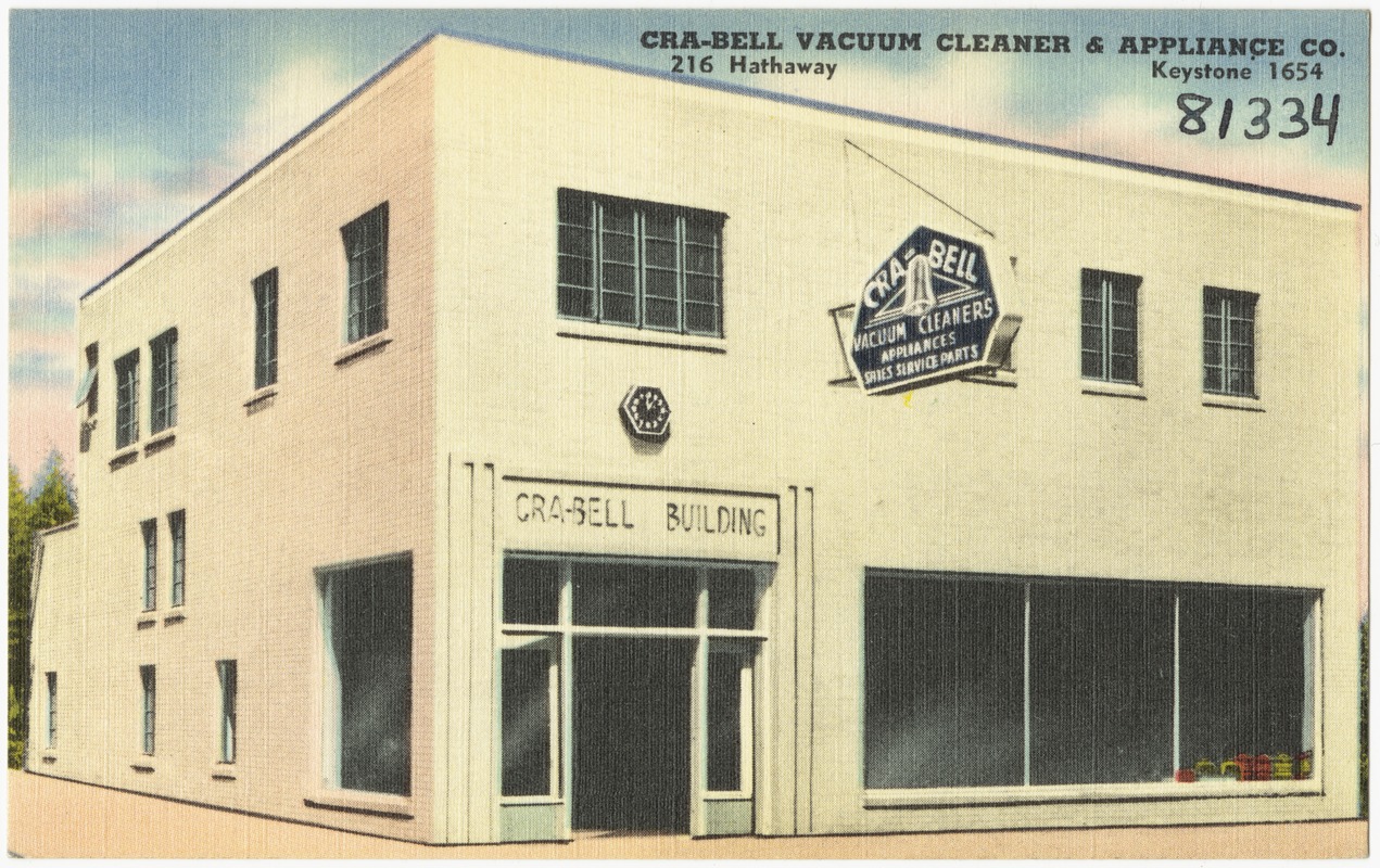 Cra-Bell Vacuum Cleaner & Appliance Co. - Digital Commonwealth