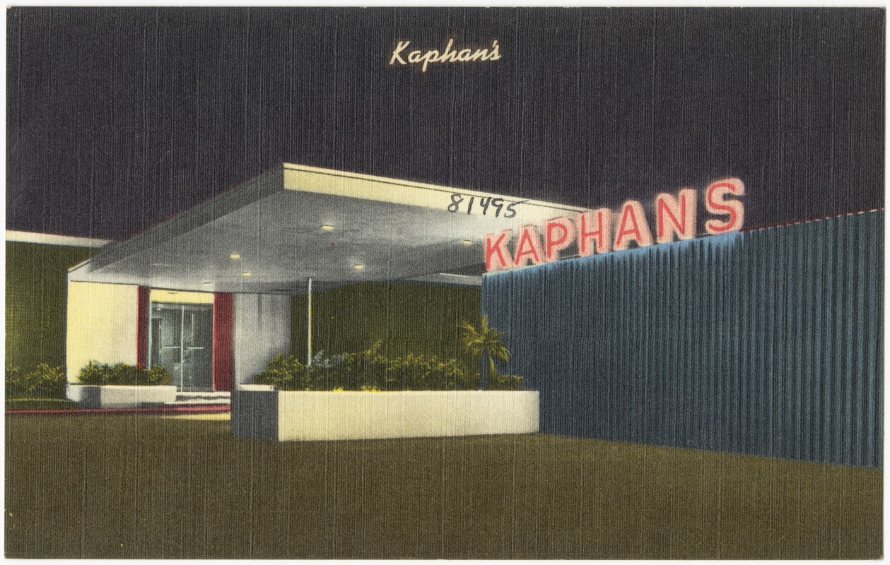 Kaphan's - Digital Commonwealth