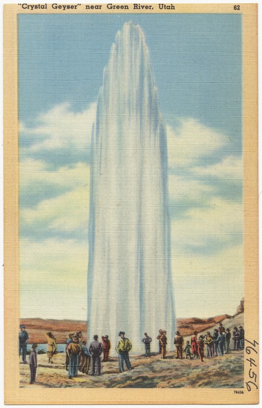 "Crystal Geyser" near Green River, Utah - Digital Commonwealth