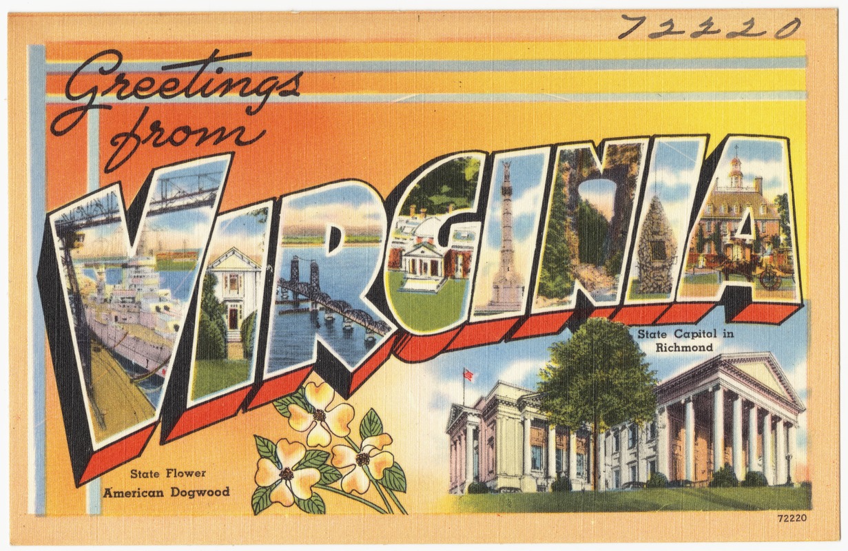 Greetings from Virginia - Digital Commonwealth