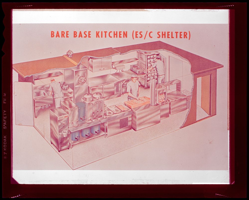 Bare base kitchen (ES/C shelter) - Digital Commonwealth