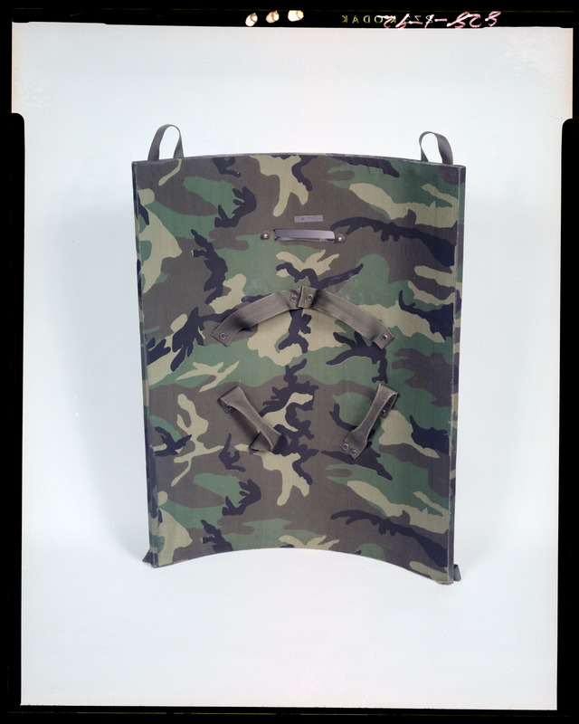 IPL EOD shield, front side - Digital Commonwealth