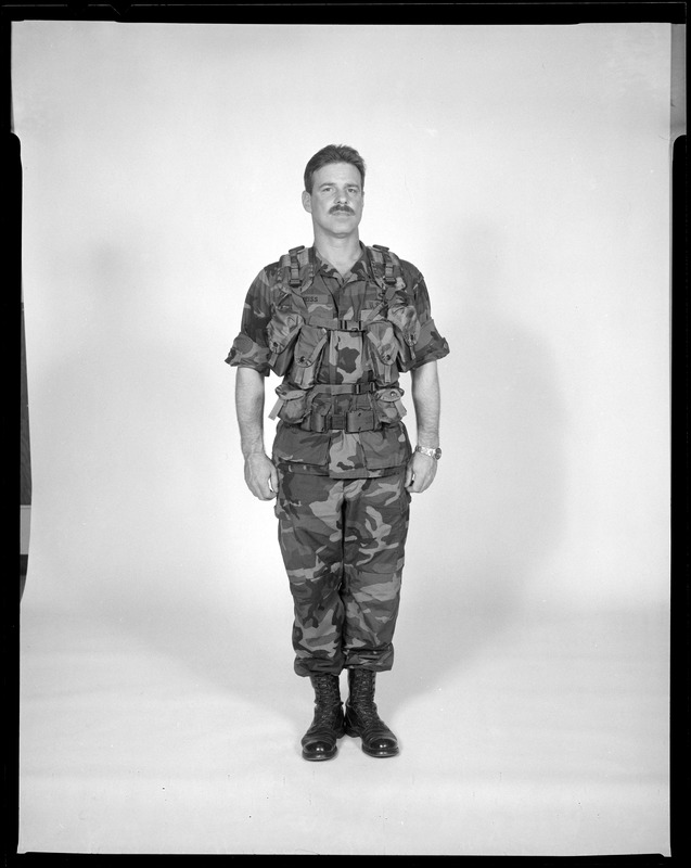 IPL, tactical load bearing vest, front view - Digital Commonwealth