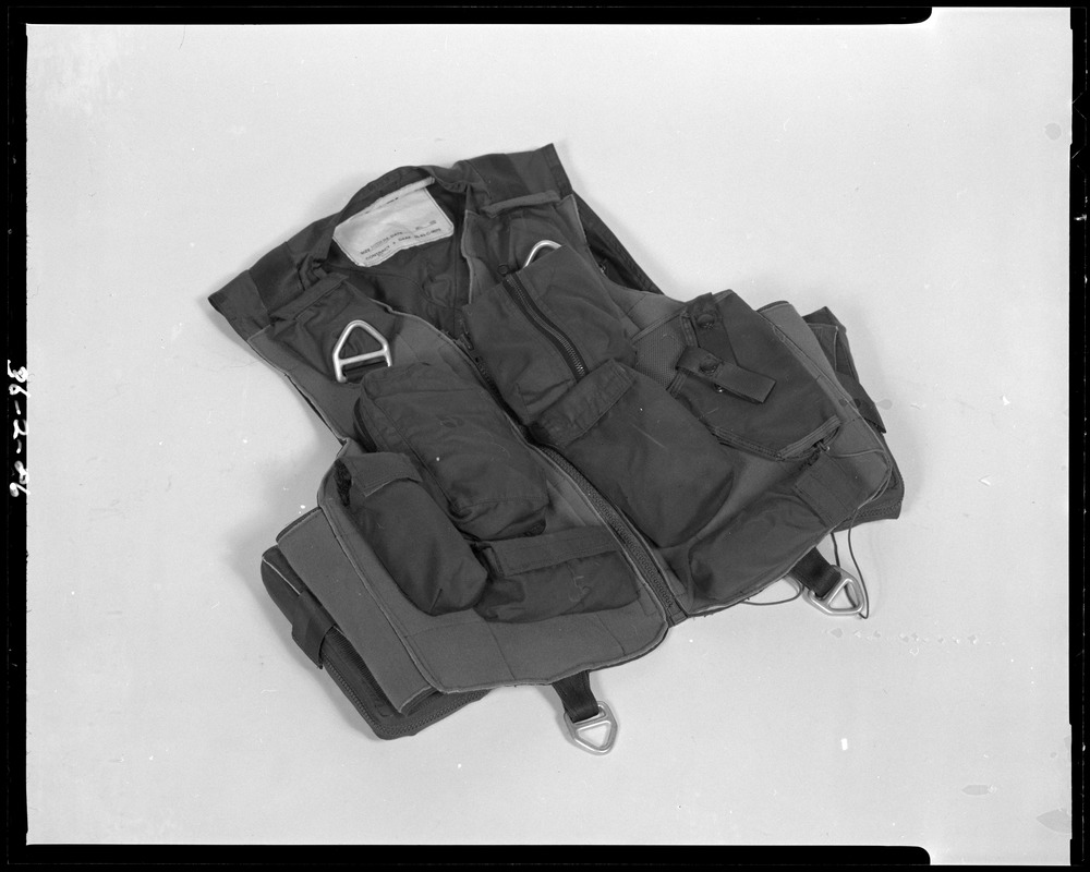 IPL, helicopter survival vest, experimental - Digital Commonwealth
