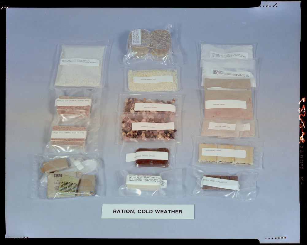 Ration, cold weather - Digital Commonwealth