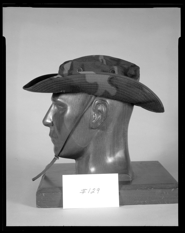 Men's army head gear - Digital Commonwealth