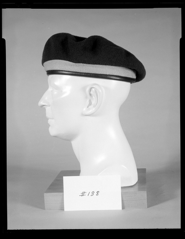 Men's army head gear - Digital Commonwealth