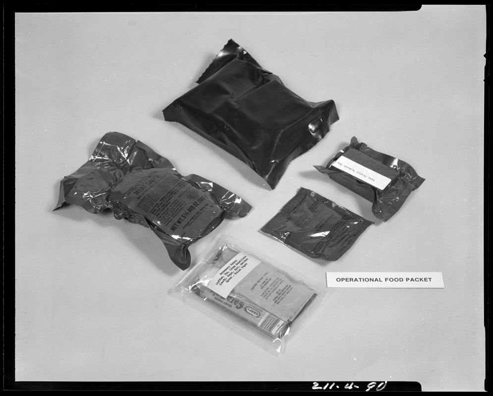 Operational food packet - Digital Commonwealth