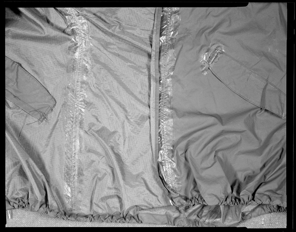 Waterproof Jacket Detail Digital Commonwealth