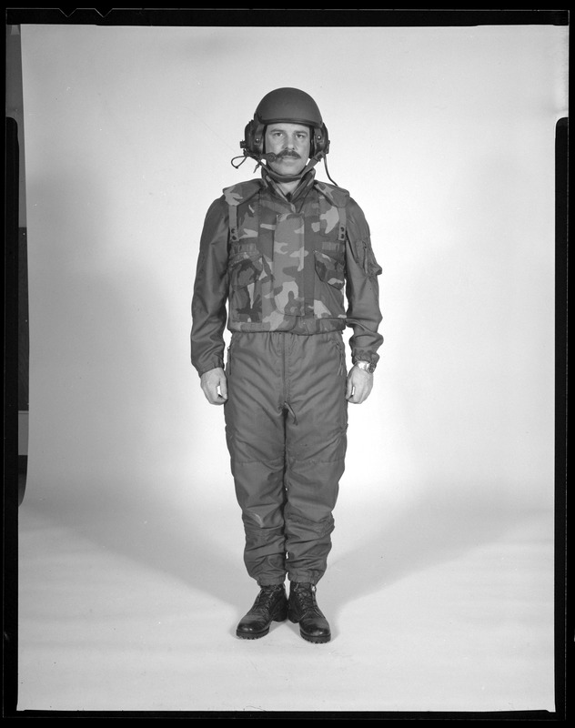 IPL coveralls/ PASGT vest - Digital Commonwealth