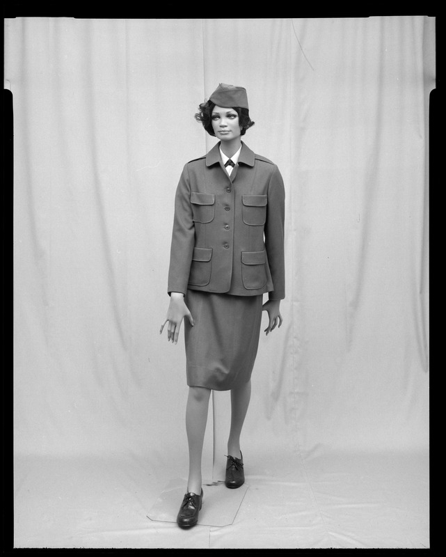 CEMEL womens winter wool uniform - Digital Commonwealth