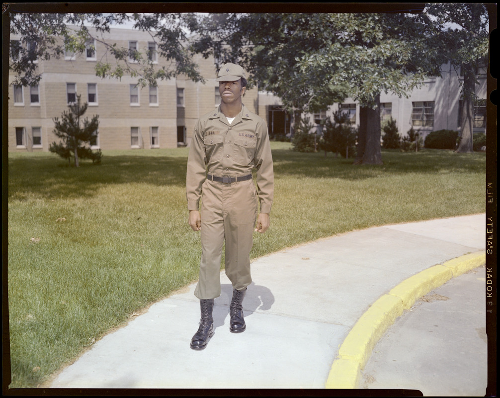 CEMEL utility, durable press uniform, horizontal - Digital Commonwealth