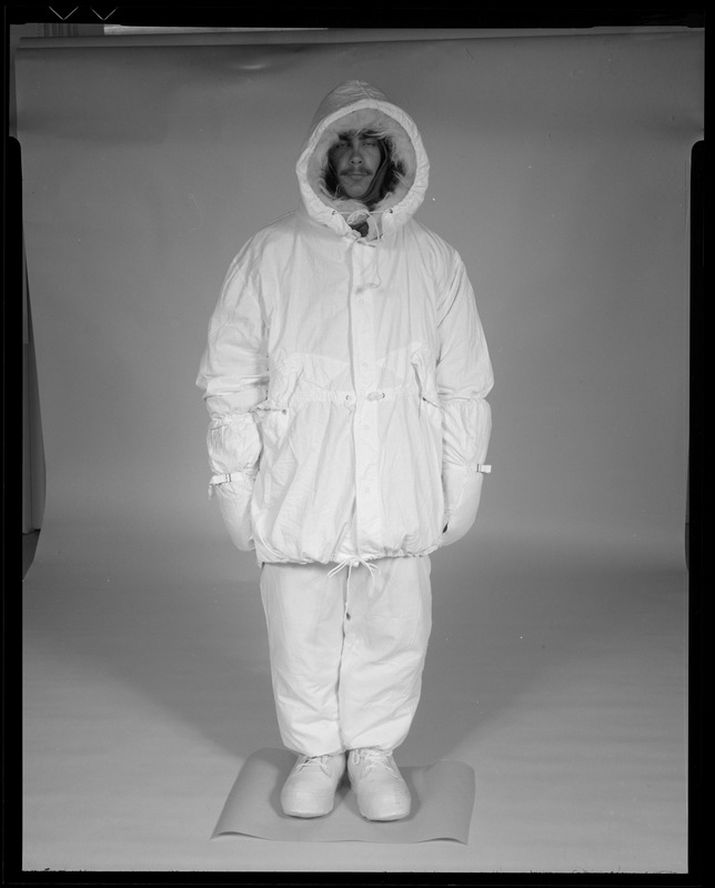 CEMEL - clothing, cold weather, cold-dry uniform, outer-layer (white ...