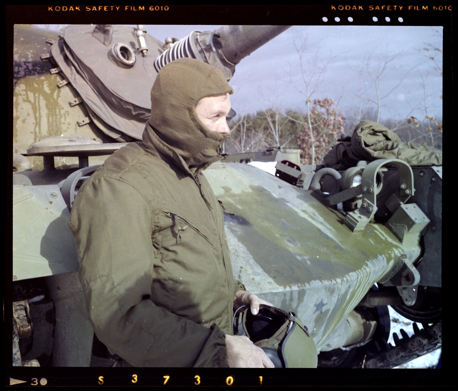 Tanker uniform, Ft Devens - Digital Commonwealth