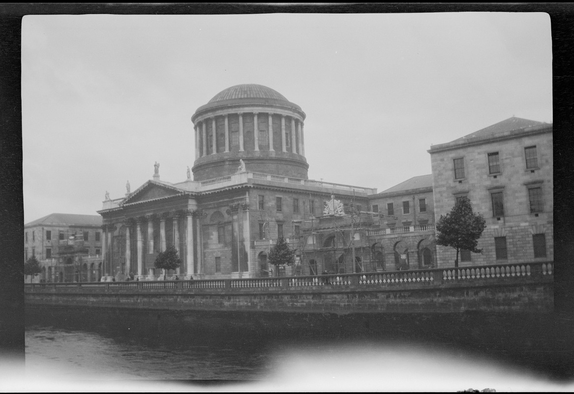 Dublin, Ireland, The Four Courts (restored) - Digital Commonwealth