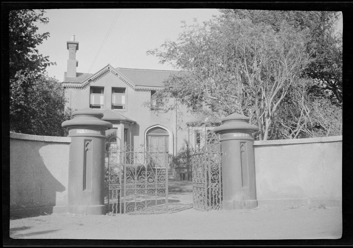 "Bellevue," Sutton, Co. Dublin, home of Cecelia and Frank Gallagher ...