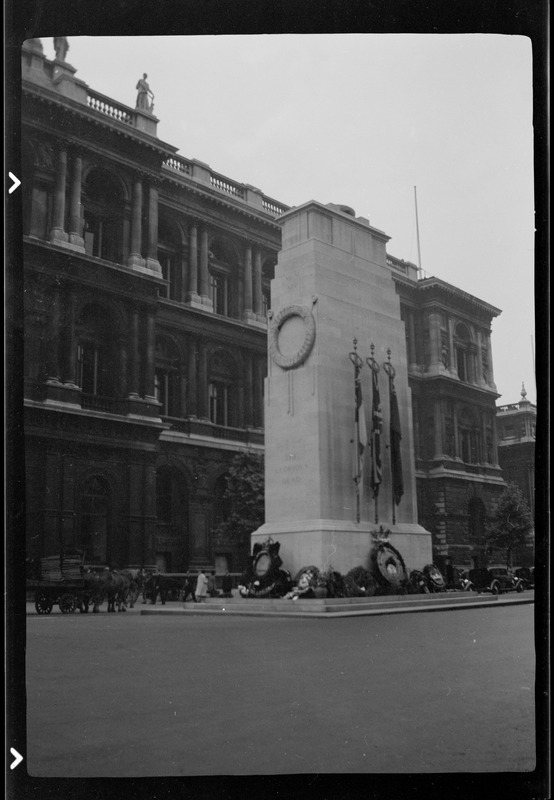 Cenotaph war memorial, Whitehall - Digital Commonwealth