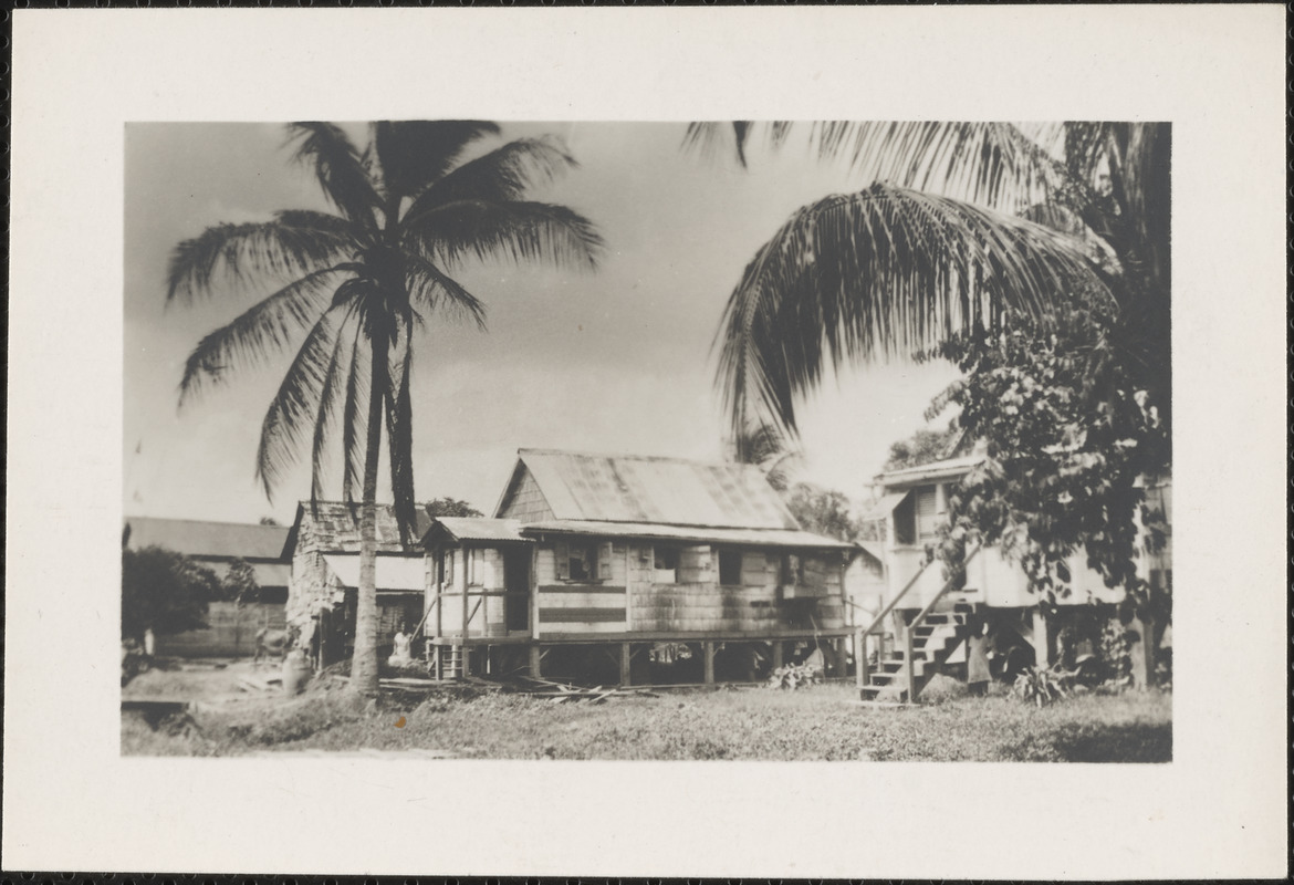 Houses in Demerara, Georgetown - Digital Commonwealth