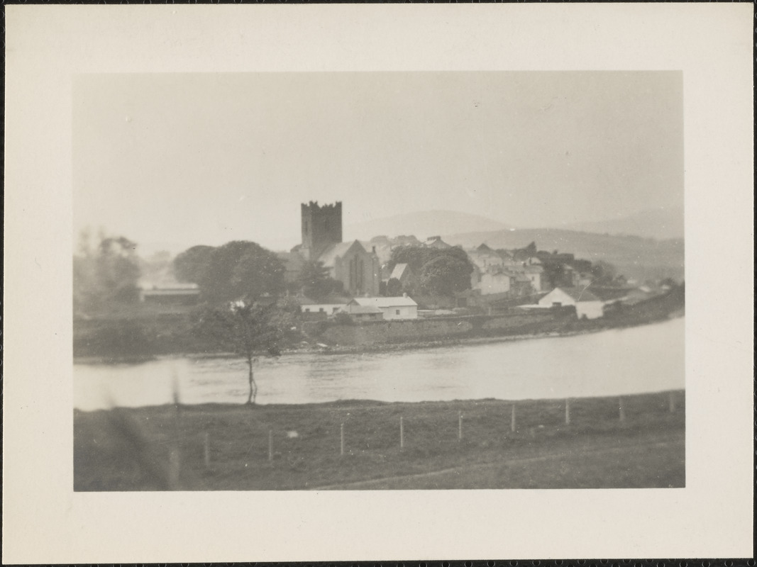 The old abbey [Cathedral Church of St. Flannan] at Killaloe, Co. Clarke ...