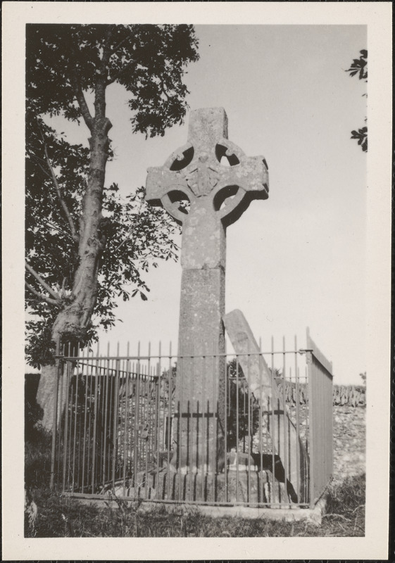 Stone cross - Digital Commonwealth