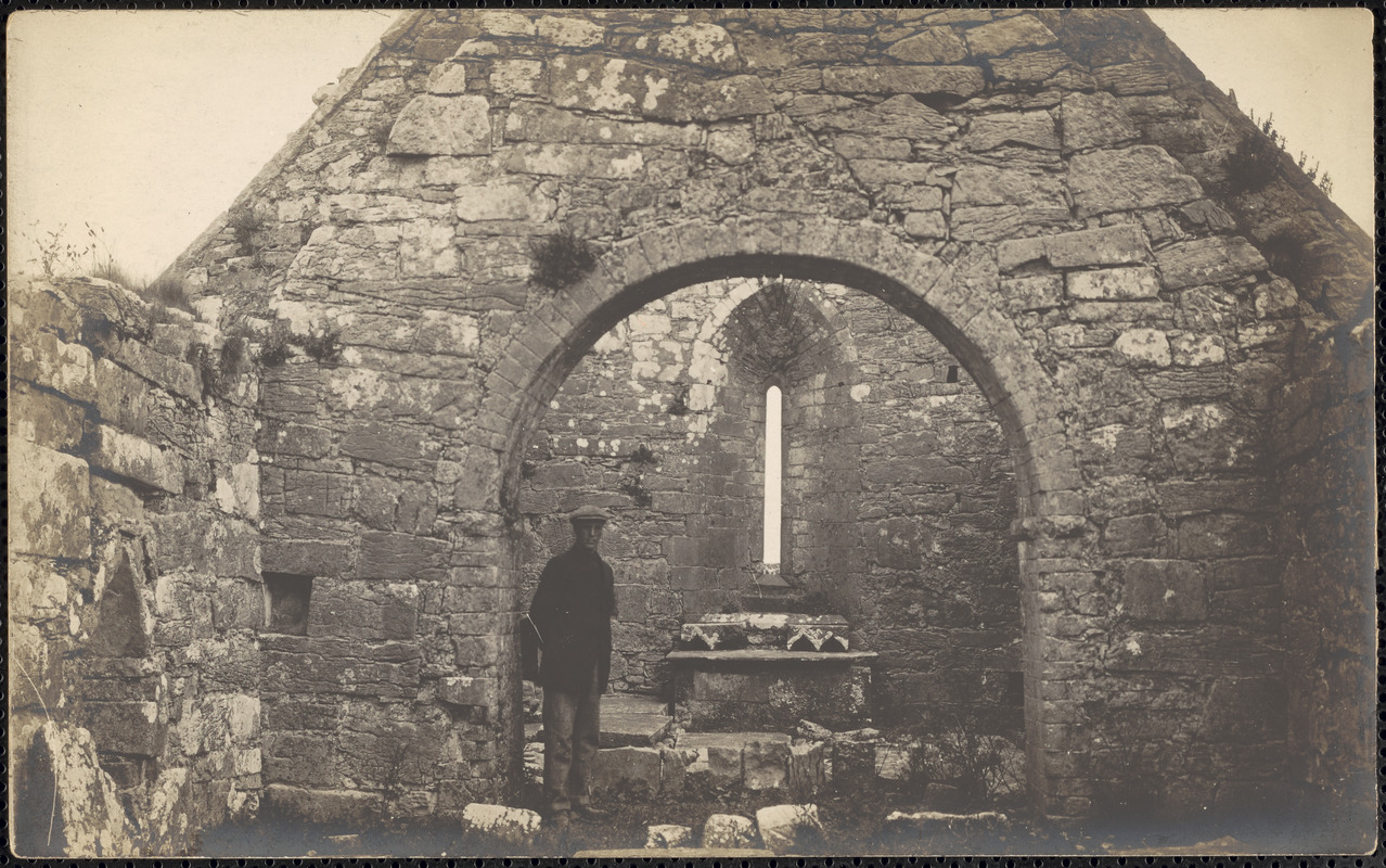 Temple Brecan, Inishmore, Aran Islands - Digital Commonwealth
