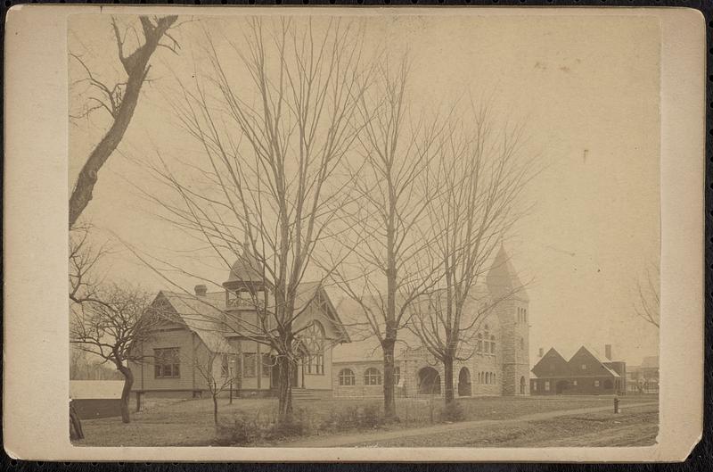 Chapel, Church & Parsonage, First Congregational Church, Dalton, 1890 ...