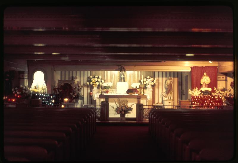 Sacred Heart Italian Church lower church Boston North End - Digital ...