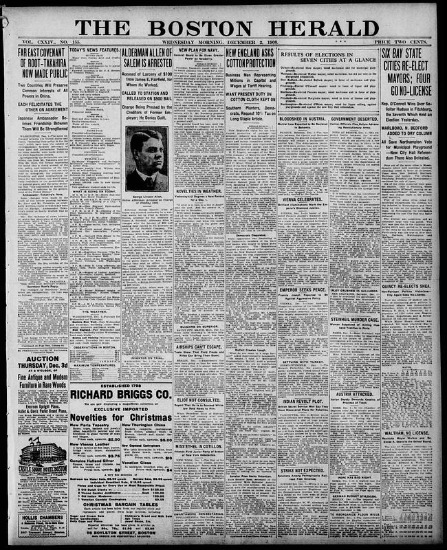 The Boston Herald. December 02, 1908 - Digital Commonwealth