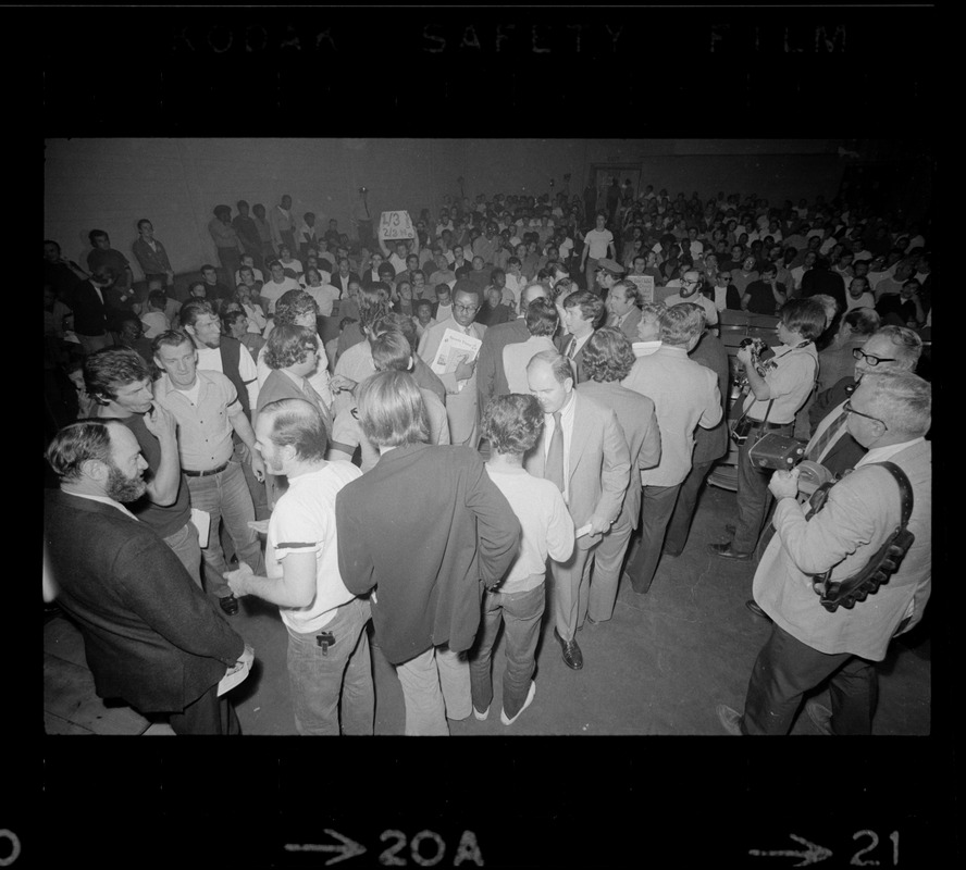 Crowd at Walpole State Prison rally for better conditions - Digital ...