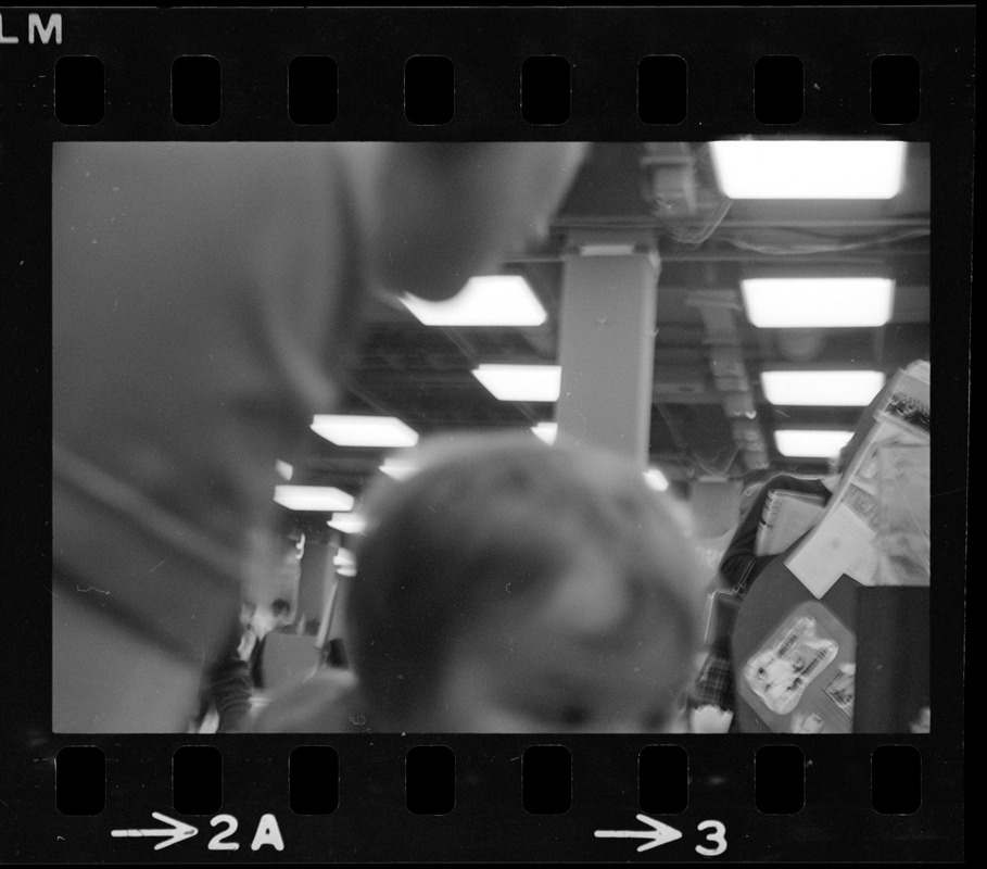 Unfocused partial photo of child's head at Winterfest - Digital ...