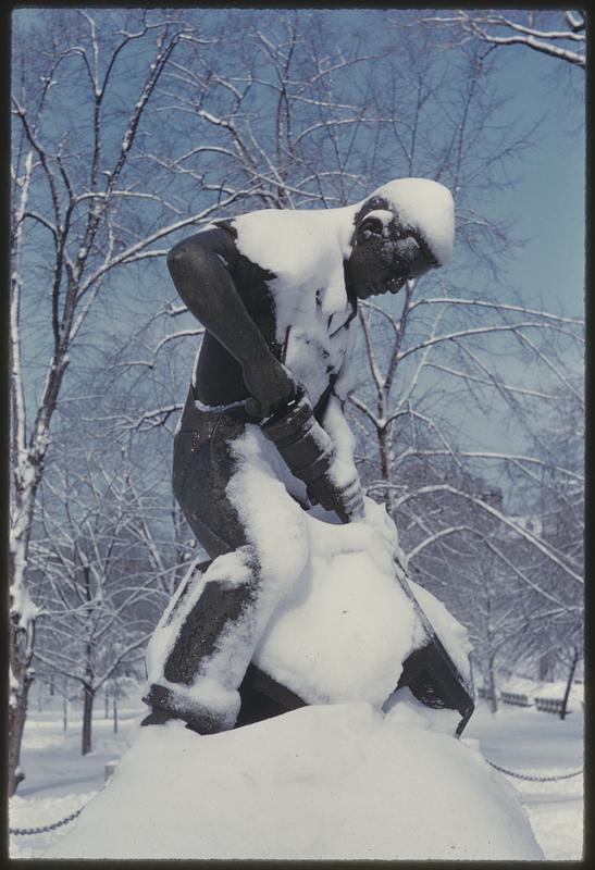 Industry statue, Boston Common - Digital Commonwealth