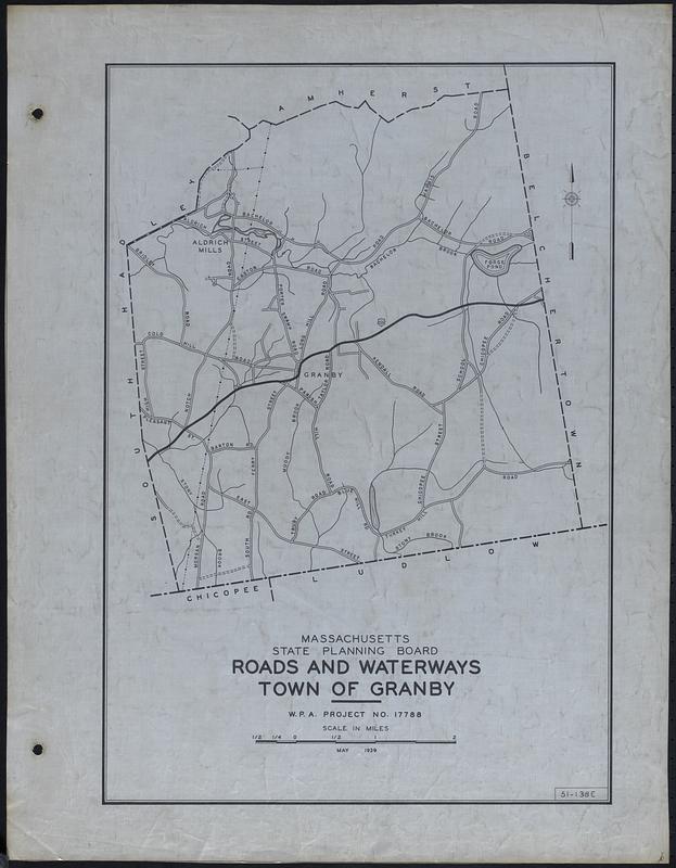 Roads and Waterways Town of Granby - Digital Commonwealth