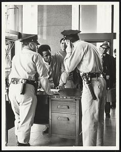 JFK Building Security Check. - Digital Commonwealth