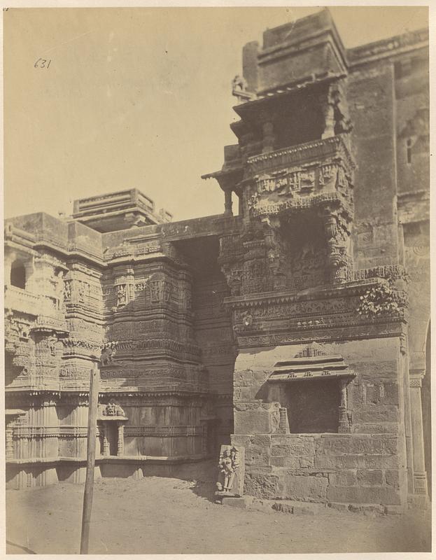 Side of gate & part of temple of Hira, Dabhoi - Digital Commonwealth