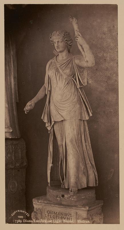 Diana Lucifera, or light bearer. Vatican - Digital Commonwealth