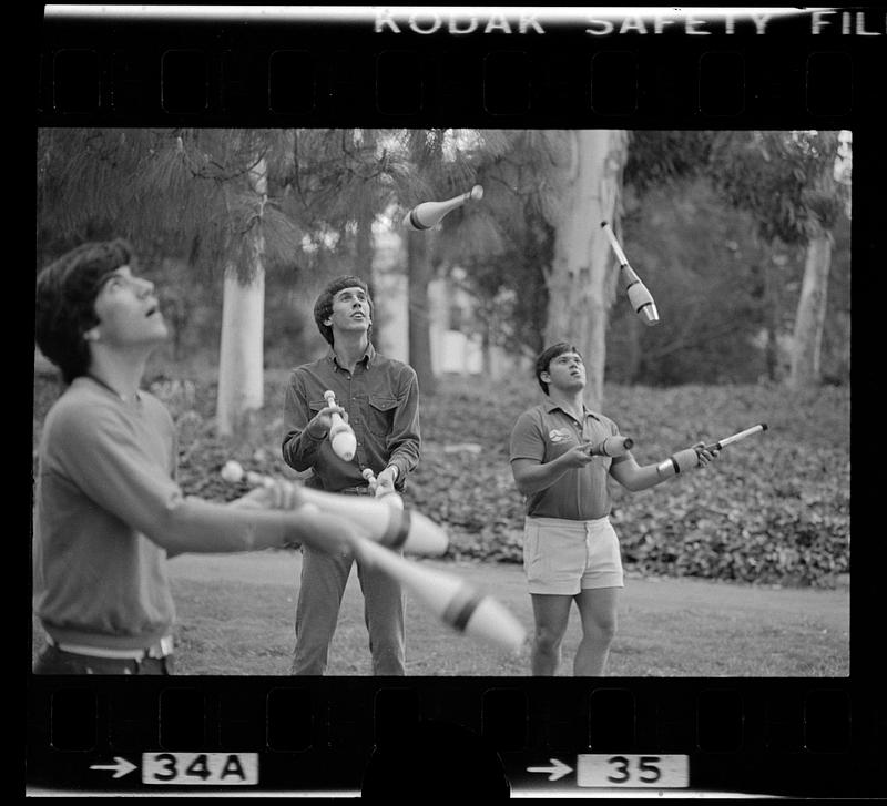 Juggling competition, Franklin Park, Dorchester - Digital Commonwealth