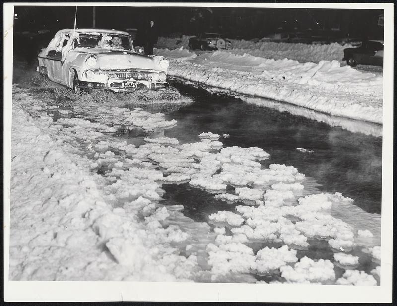 Unscheduled Water Hazard was added to driver’s woes on Blue Hill avenue ...