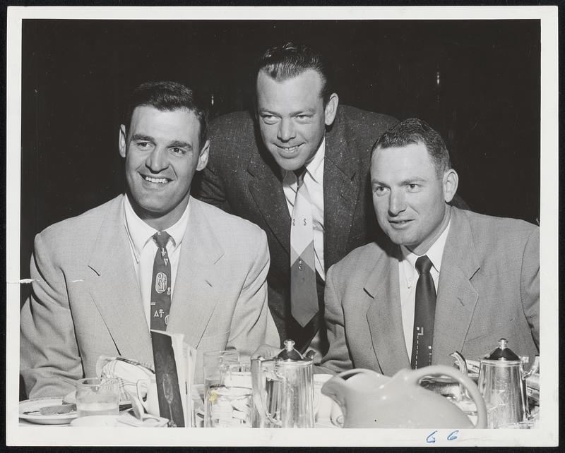 Three Rex Sox Alumni, Walter Dropo, Vern Stephens and George Kell, left ...