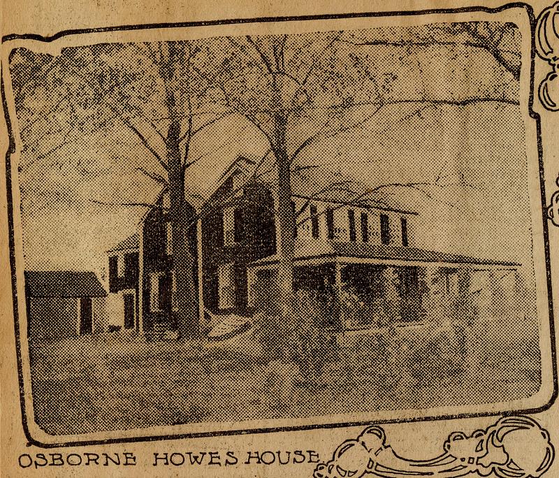 Relics of early South Yarmouth, The Red House, Osborne Howes House, 34 ...
