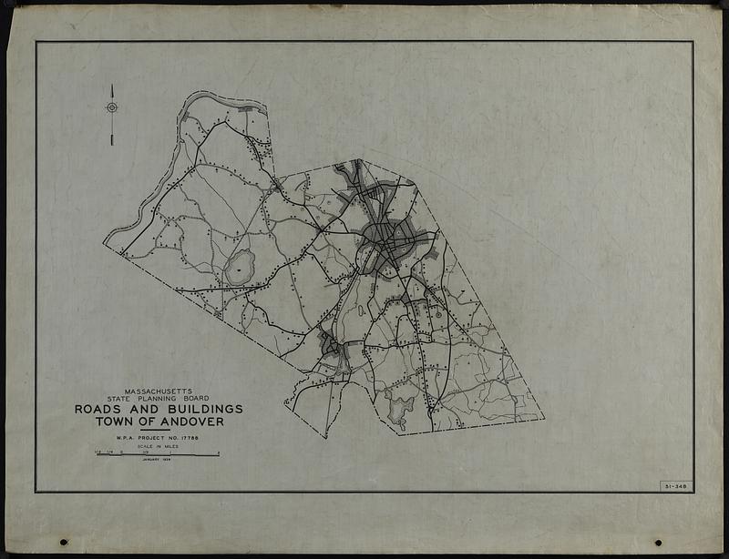 Roads and buildings Town of Andover - Digital Commonwealth