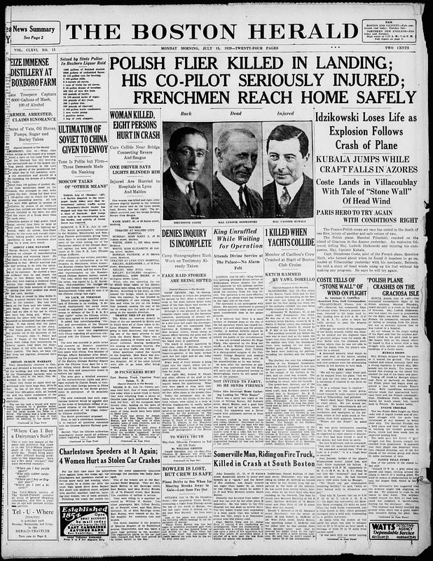 Boston Herald. July 15, 1929 - Digital Commonwealth