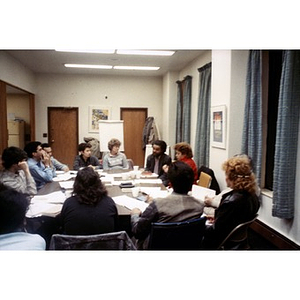 Inquilinos Boricuas en Acción board meeting. - Digital Commonwealth