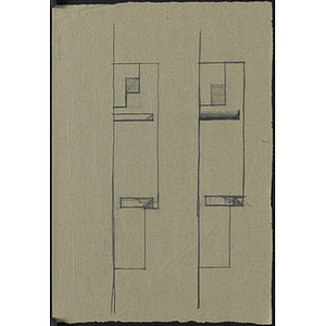 Rectangular architectural sketches - Digital Commonwealth