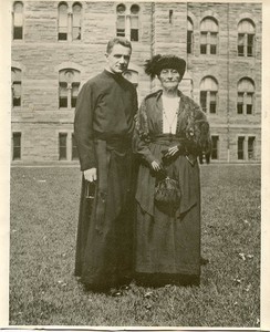 Connolly, Terence L. with his mother at his ordination - Digital ...