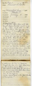 Tewksbury Almshouse Intake Record: Coates, Harriet N. - Digital ...