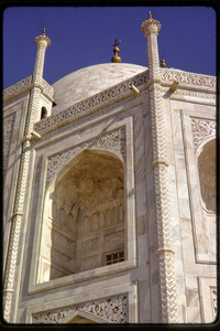 Trip to the Taj Mahal: detail of stonework on the Taj Mahal - Digital ...