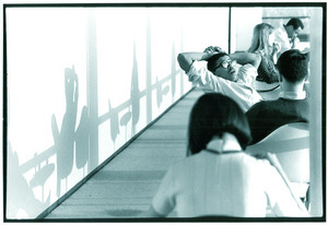 Harvard students at Hilles Library - Digital Commonwealth