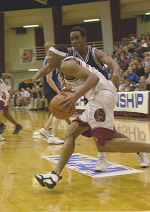 Michael Parker during basketball game (March 2, 2000) - Digital ...